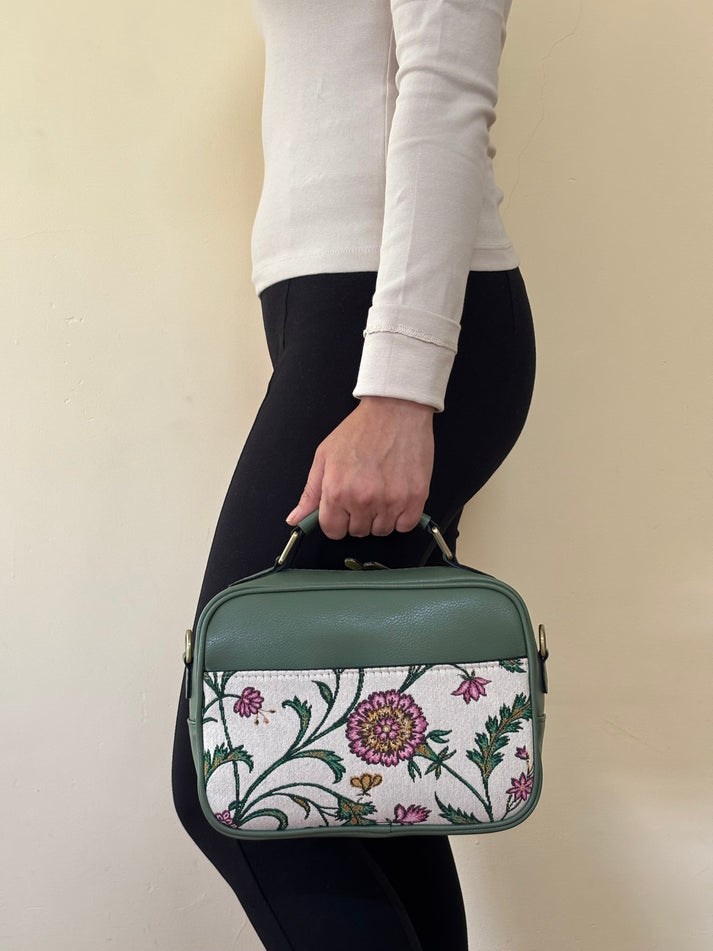 Meadow Bloom Briefcase Sling – Thredle